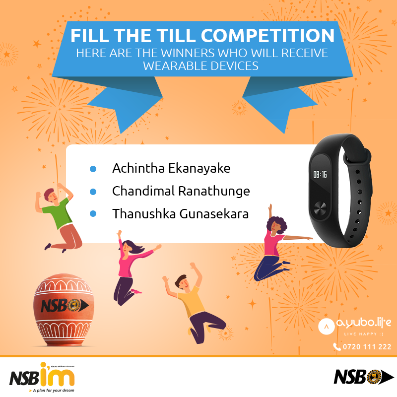 Fill the Till Competition with Ayubo.Life – Winners | National Savings ...