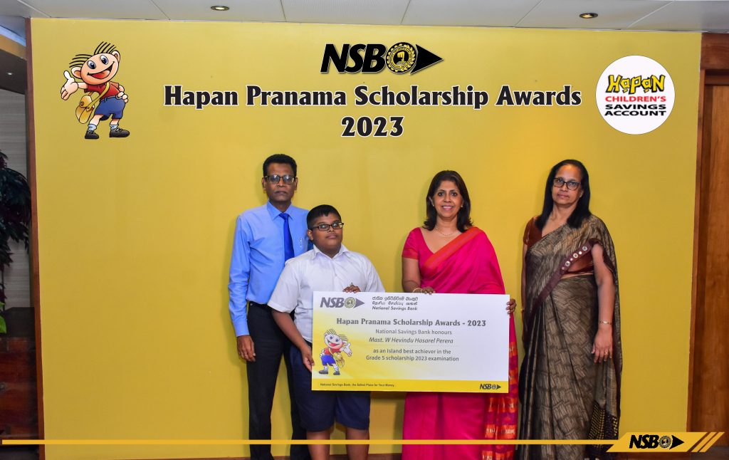 The National Savings Bank Felicitates Top Students of the Scholarship ...