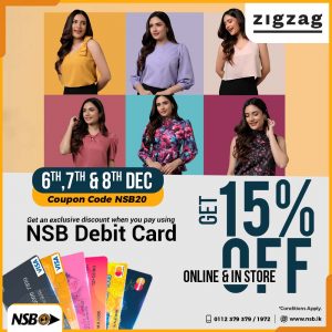 Enjoy 15% off @ Zig Zag with NSB Debit Card (Online & In Store ...